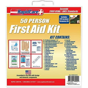 First Aid Only- ANSI Compliant Medical First Aid Kit for 50 People, 199 ...