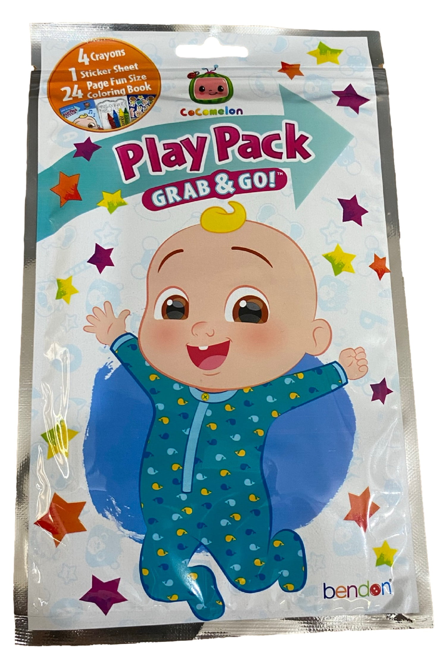 Cocomelon Grab and Go Play Pack Party Favors 6ct - Walmart.com