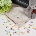 10 Colors Plastic Paillette Beads Sequins Beads Flower Mixed Color ...