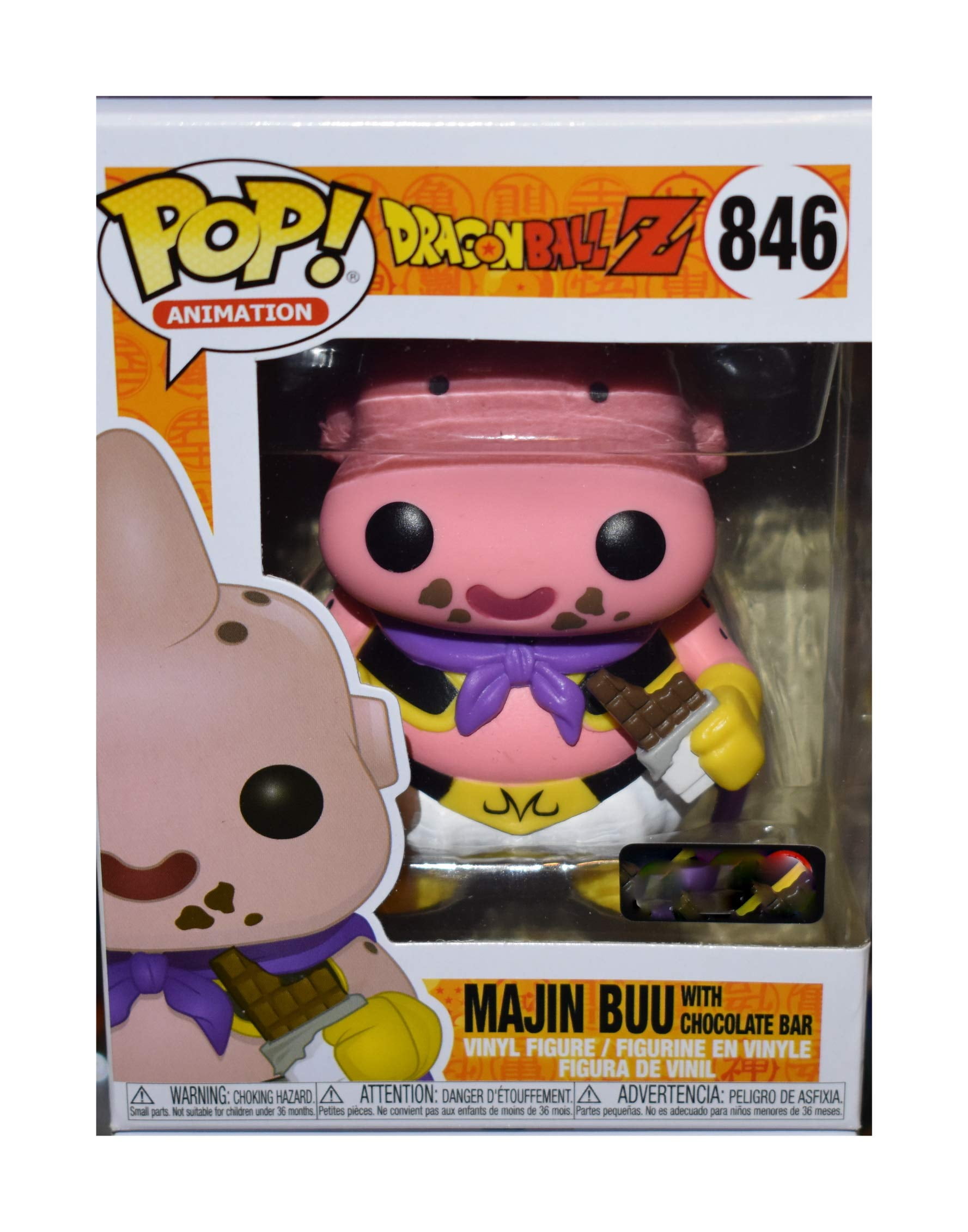 Funko POP! Animation: Dragon Ball Z #846 - Majin Buu [with Chocolate ...