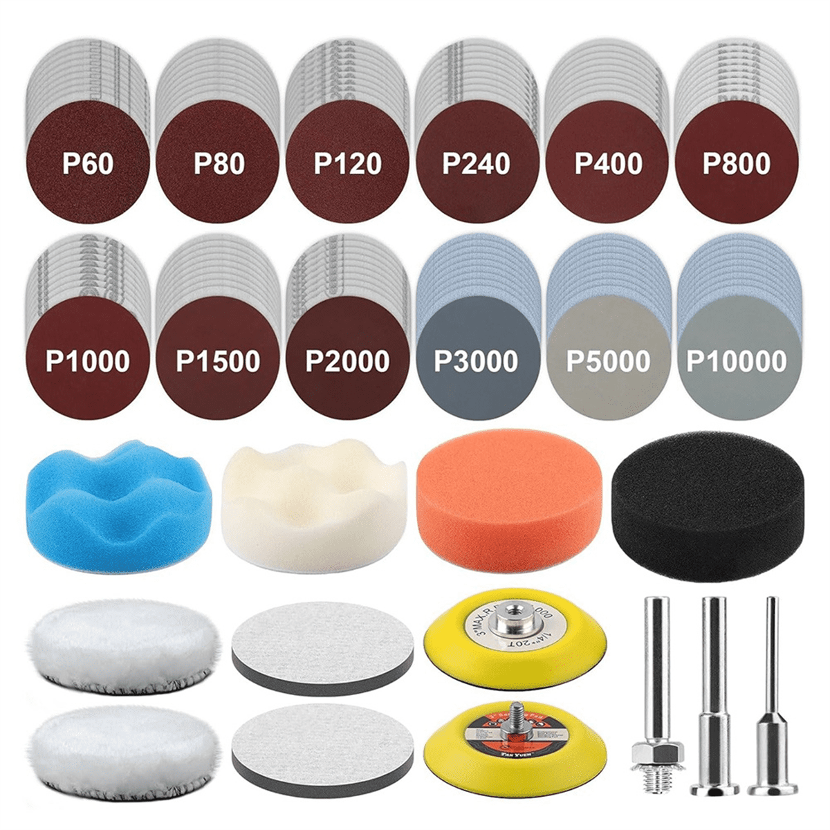Click here for Unbranded 133 Pcs 3 Inch Sanding Disc Drill Polish... prices