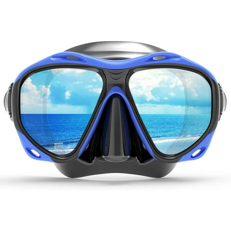 AIMTYD Scuba Mask, No Fogging Snorkeling Scuba Dive Glasses, Great Seal ...