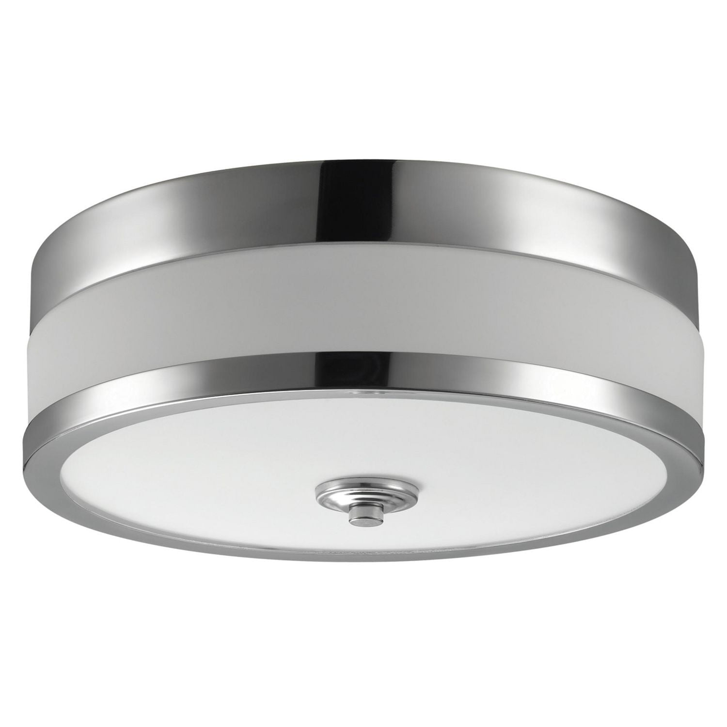 Click here for Globe Electric Carolina 1-Light Chrome Flush Mount... prices