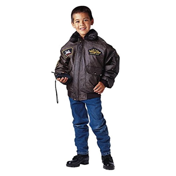 Kid's Top Gun Aviator / Flight Jacket - Extra Samll - Walmart.com