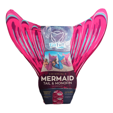Fin Fun Fantasy Mermaid Tail for Girls and Boys, Monofin for Swimming ...