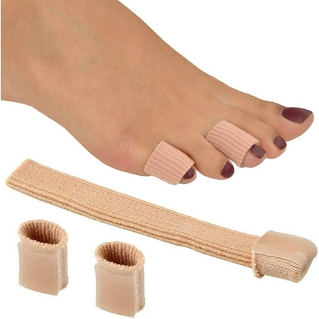 One Side Gel Protector - Half Lined Gel Tube Toe/Finger Bandage - Pain ...