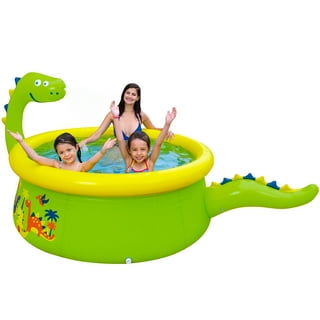 Play Day 8ft 3D Transparent Quick Set® Pool, Includes 2 Pairs of 3D ...