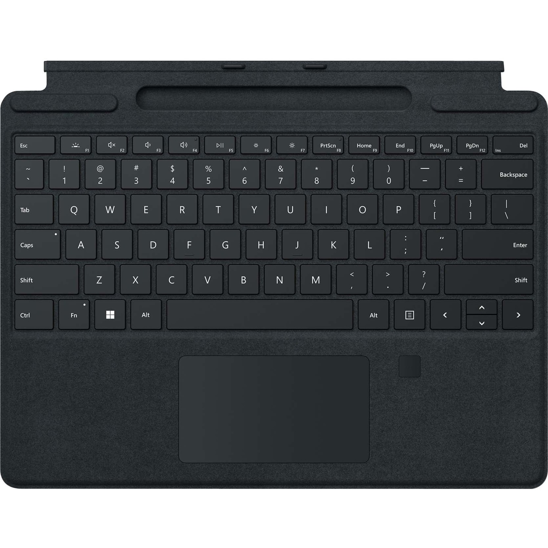 Microsoft Surface Pro Signature Keyboard with Fingerprint Reader 8XG ...