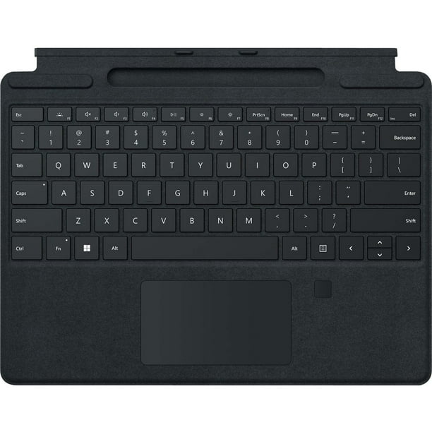 Microsoft Surface Pro Signature Keyboard with Fingerprint Reader 8XG ...