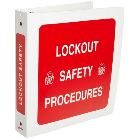 Brady 3-Ring Binder For Lockout Procedures - Losb1 | Walmart Canada