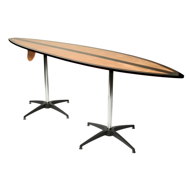 Table - 95"X24" WFT Series Surf Board Bar - 30"&42" Kit - Walmart.com