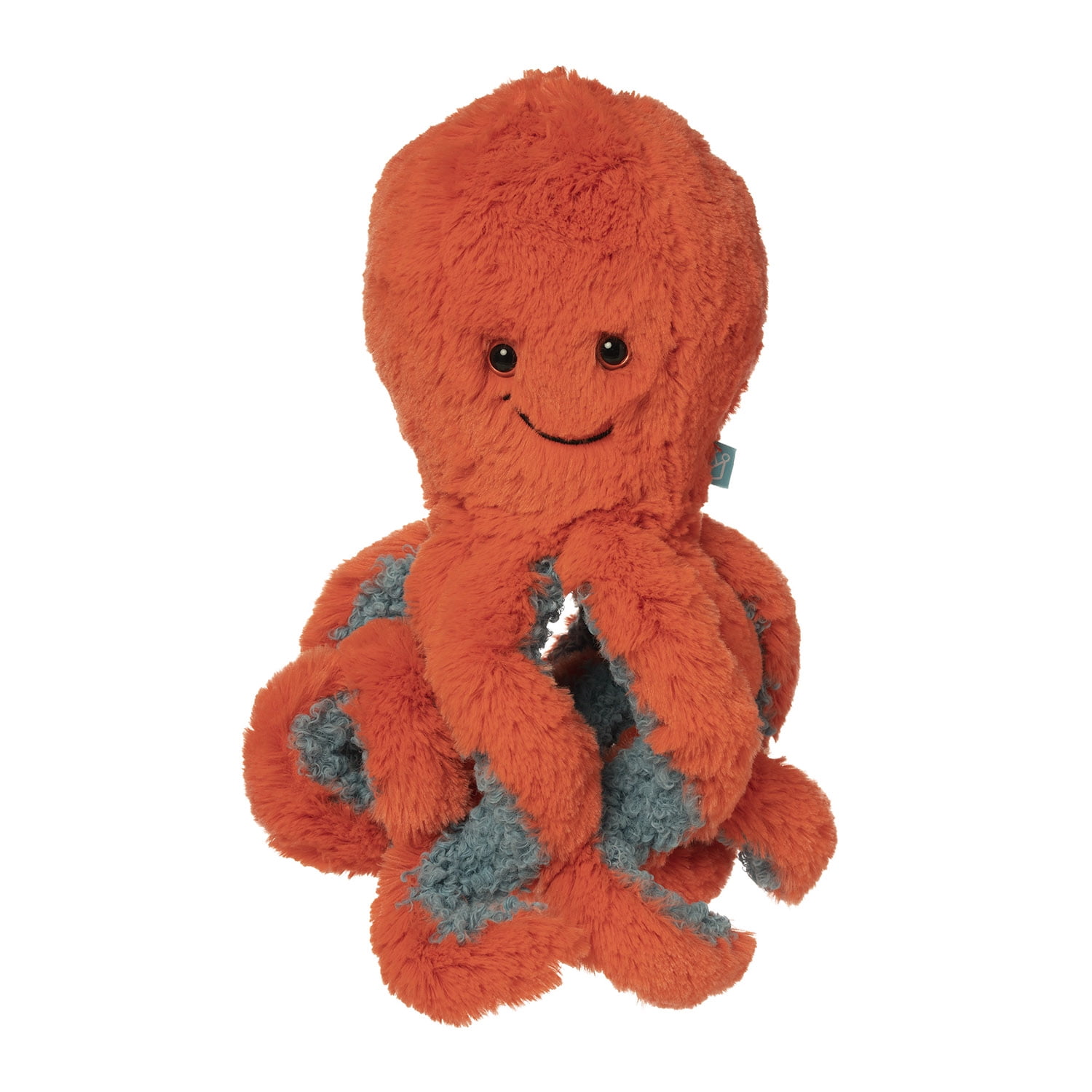 Manhattan Toy Coral Orange Octopus 12" Ocean Sea Life Stuffed Animal ...