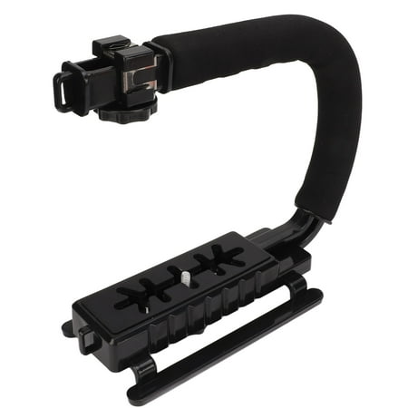 Camera Action Stabilizing Handle, Practical Black Sponge Handheld ...