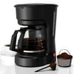 Moss & Stone Mini Drip Coffee Maker with Mug, Small Coffee Pot, One Cup ...