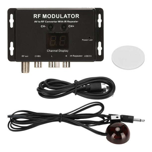 Mini Modulador RF, Convertidor De AV A RF De Amplio Rango De Frecuencia ...