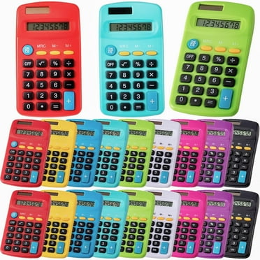 Masteelf 3pc Mini Student Test Calculator Electronic Calculator ...