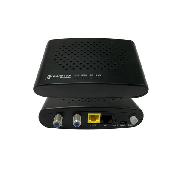 Translite MoCA 2.5 with 2 Ethernet Ports - Ethernet Over Coaxial ...