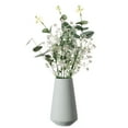 Decorative Ceramic Round Cone Shape Centerpiece Table Vase - Walmart.com