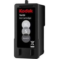 Kodak Verite 5 XL Black Ink Cartridge for Printers, Fast-Drying, Water-Resistant, 400 Page Yield ...