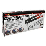 Wilmar W2006 45-pc Threaded Insert Rivet Kit - Walmart.com