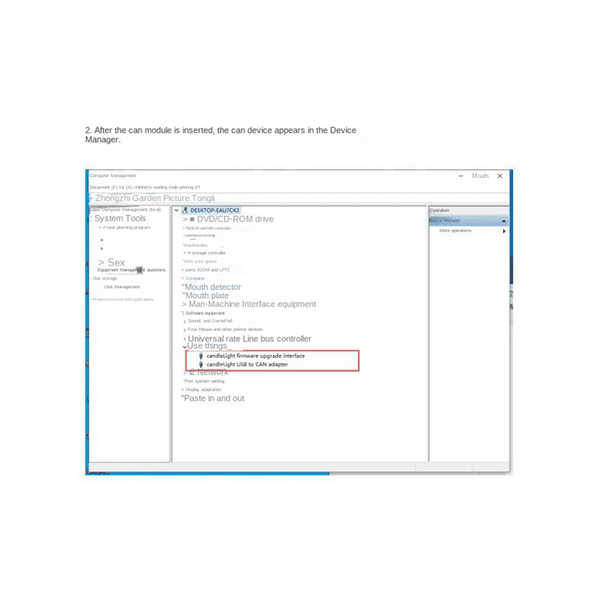 USB to Can Module CAN Bus Analyzer CAN Debug Adapter LED Indicator for ...