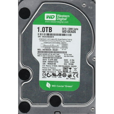 WD10JPVT-00A1YT0, DCM EBCVJCKB, Western Digital 1TB SATA 2.5 Hard Drive ...