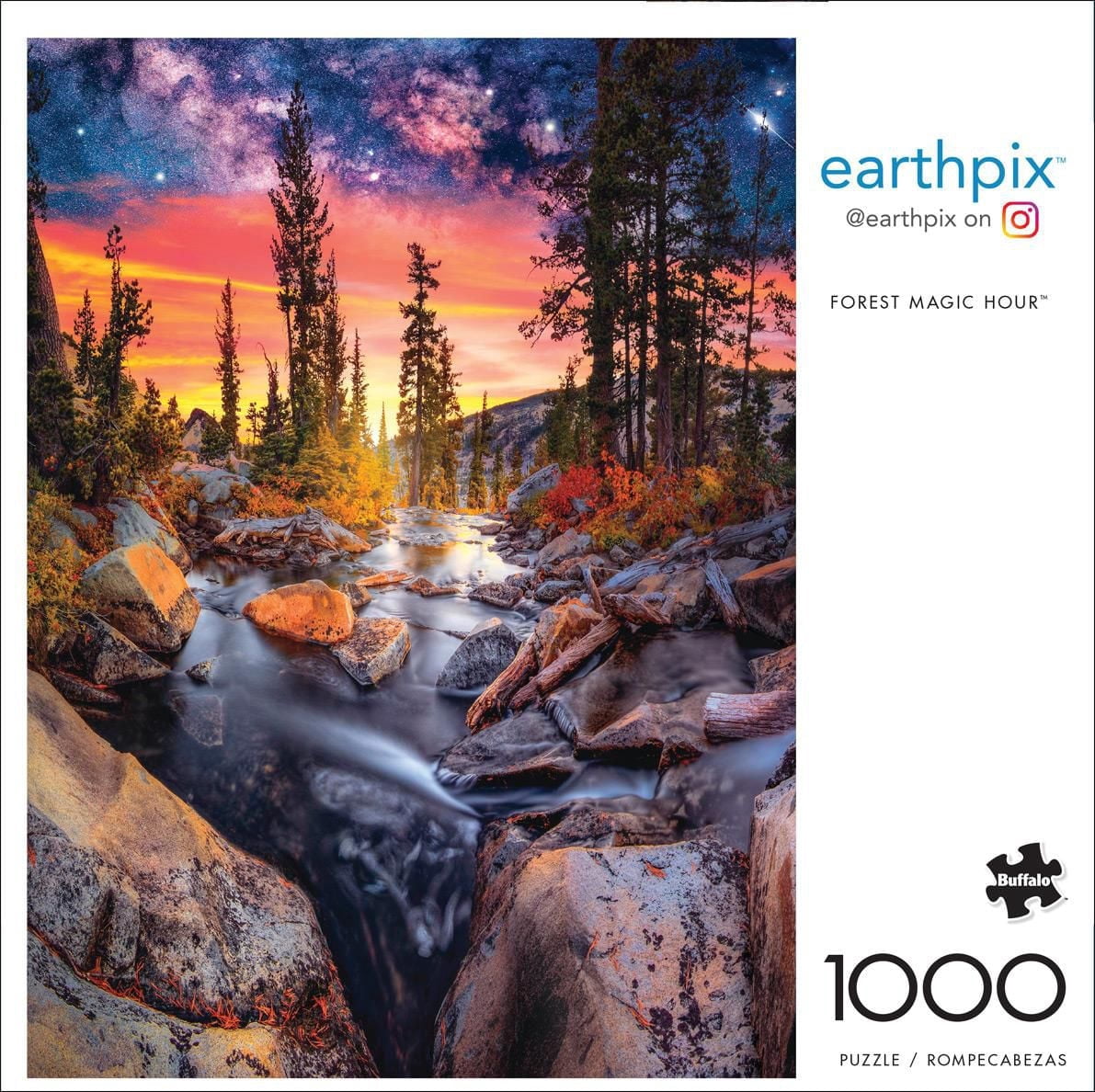 Buffalo Games - Earthpix - Forest Magic Hour - 1000 Piece Jigsaw Puzzle ...