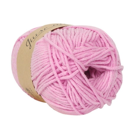 XZNGL Cotton Wool 5 Strands of Milk Cotton Diy Wool Hat Scarf Line ...