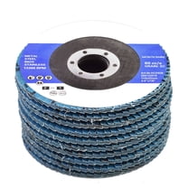KFFKFF 40 Grit Flap Discs, 4-1/2" x 7/8" Sanding Discs for Angle ...