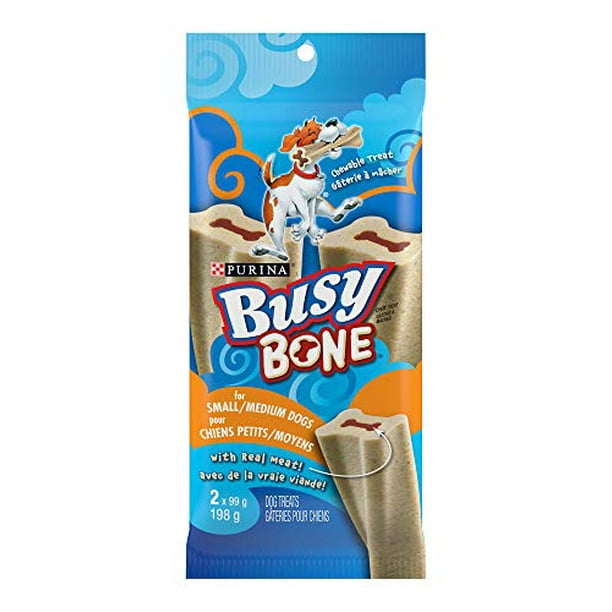 Busy Bone Dog Treats - for Small / Medium Dogs, 2 Pack - Walmart.ca