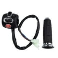 Ebike Handle Scooter Speed Throttle 12V-72V For Ebike With Headlight ...