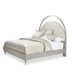 Michael Amini Marquee Modern Queen Panel Bed in Cloud White - Walmart.com