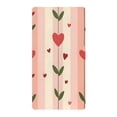BZSMCE Soft Fitted Cotto for In Heart-shaped Leaves Pattern 39*27/52 ...