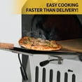 Artbros Outdoor Pizza Oven Wood Fired Pizza Maker, Portable Pizza Grill ...