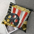 BANET Poster Pillow Covers Decor Movie Theater Reversible Throw Pillow ...