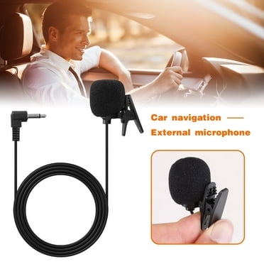 Car Microphone 2.5mm External Microphone Assembly Compatible with ...