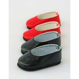 Red and Silver Glitter Mary Jane Shoes 2 pc. Compatible with 14.5 Wellie Wisher Dolls 14.5 Inch Doll Accessories Walmart