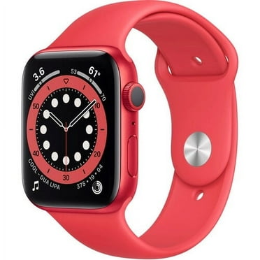 Apple Watch Series 6 GPS, 44mm PRODUCT(RED) Aluminum Case with PRODUCT ...