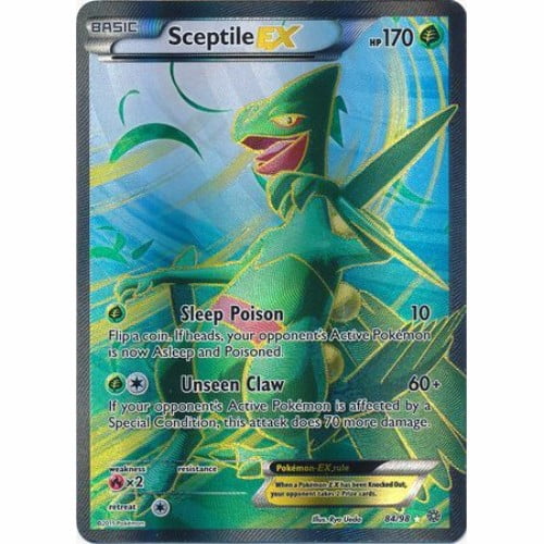 Sceptile Ex Card