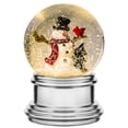 Haute Decor Snowburst™ Animated Snowman Christmas Snow Globe 6.7 In ...