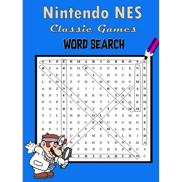 Nintendo NES Classic Games Word Search (Paperback) - Walmart.com