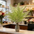 Artificial Fern 18.1 Inch Greenery Shrubs, Bushes Grass Shrub Leaves ...