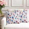 250th Anniversary Ice Cream Throw Pillow Covers 16 x 16 Inch Pillow ...