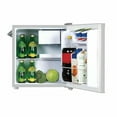 Frigidaire 1.6 Cu Ft Stainless Steel Retro Mini Fridge with Side Bottle ...