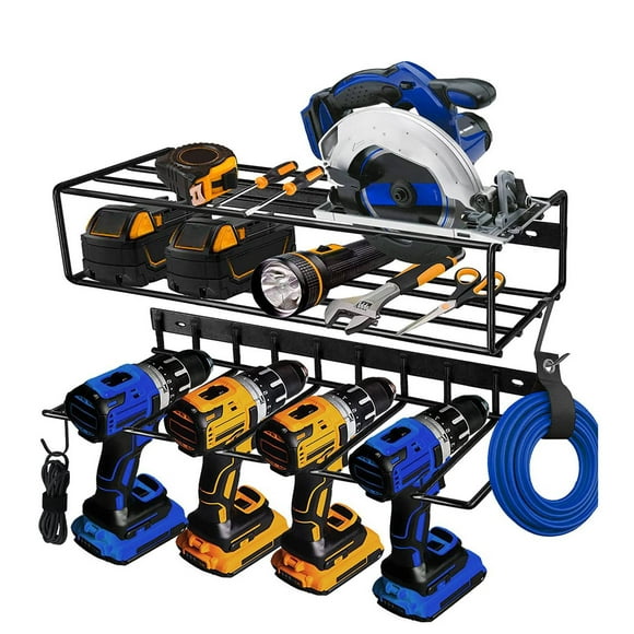 Cordless Drill Storage Rack