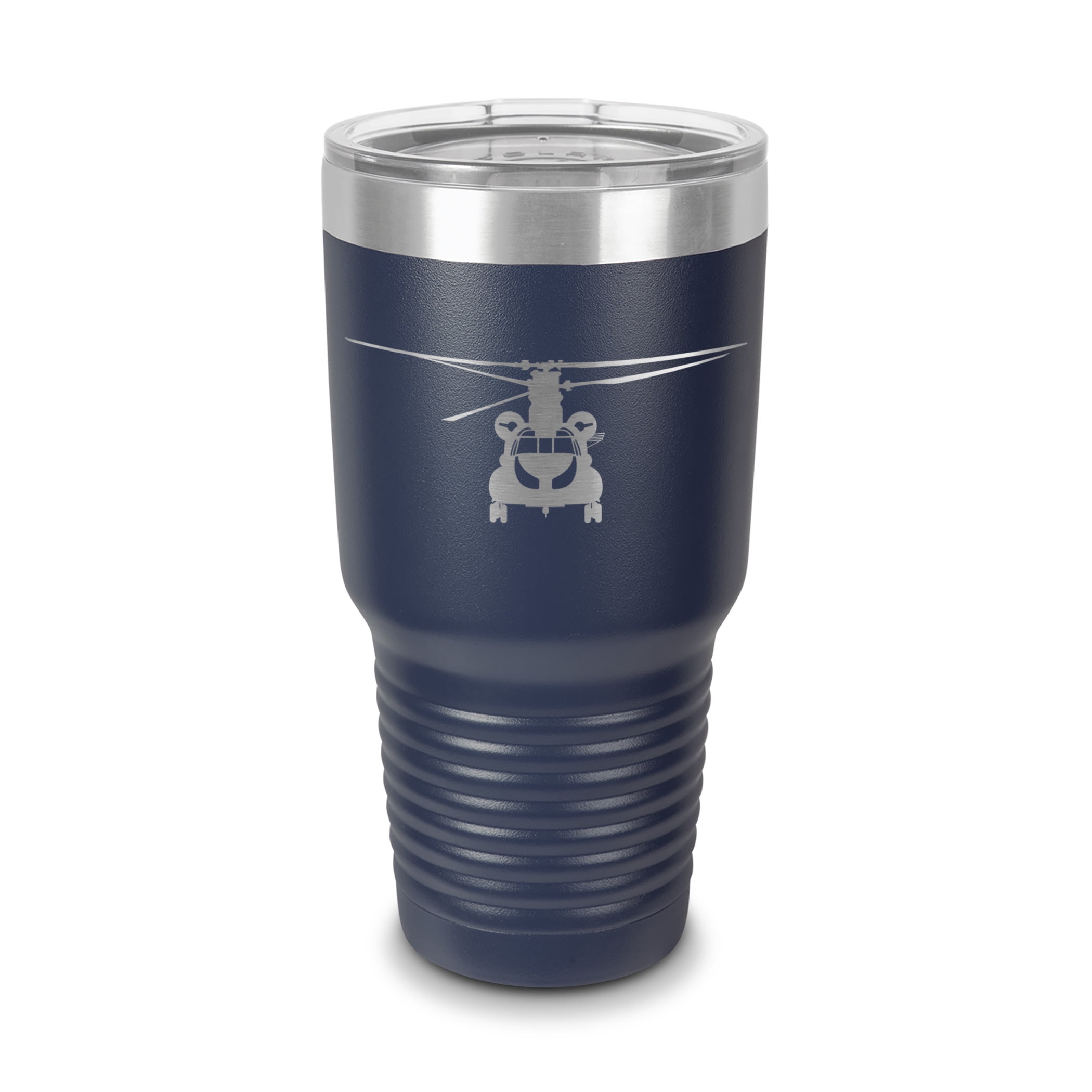 CH-47 Chinook Tumbler 30 oz - Laser Engraved w/ Clear Lid - Polar Camel ...