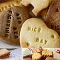 Alphabet Letter and Number Cookie Stamp Cutter Set, Biscuit and Cake ...