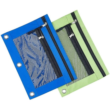 3 Rings Binder Pencil Pouch, Pencil Case With Clear Window | Walmart Canada