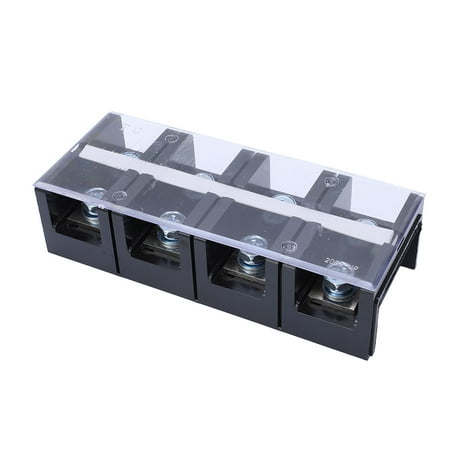 Terminal Block, High Screw Type Terminals Barrier Strip Transparent ...