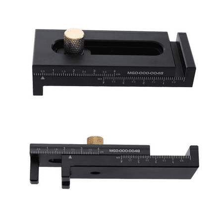 Woodworking Mini Gap Gauge Aluminum Alloy Depth Measuring Sawtooth ...